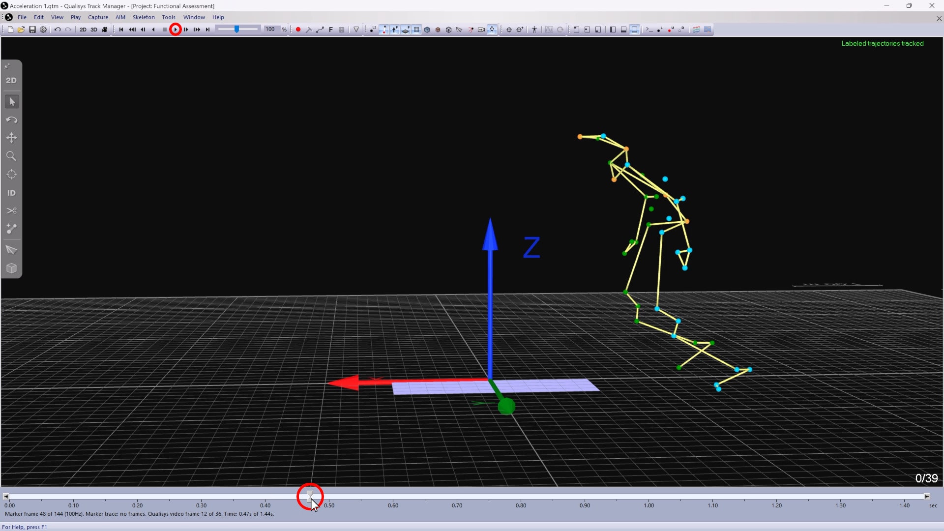 Viewing trajectories