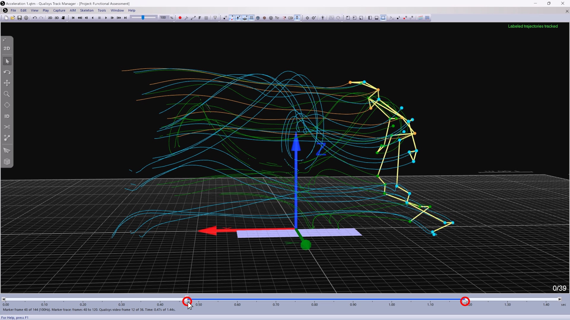 Viewing trajectories