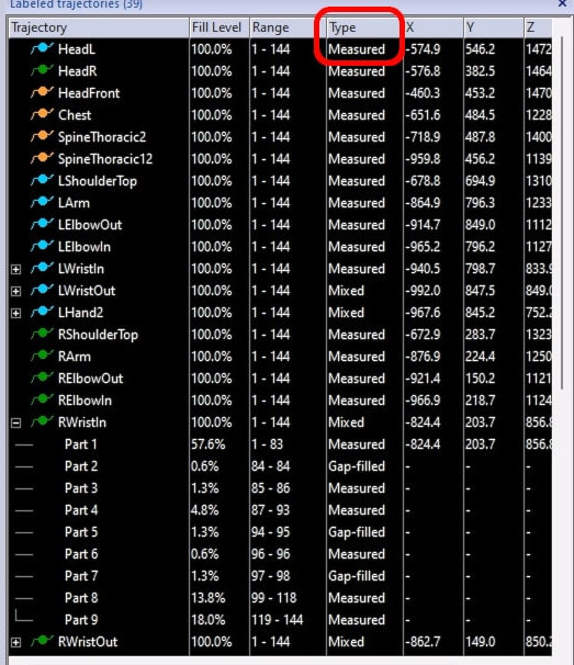 Viewing trajectories