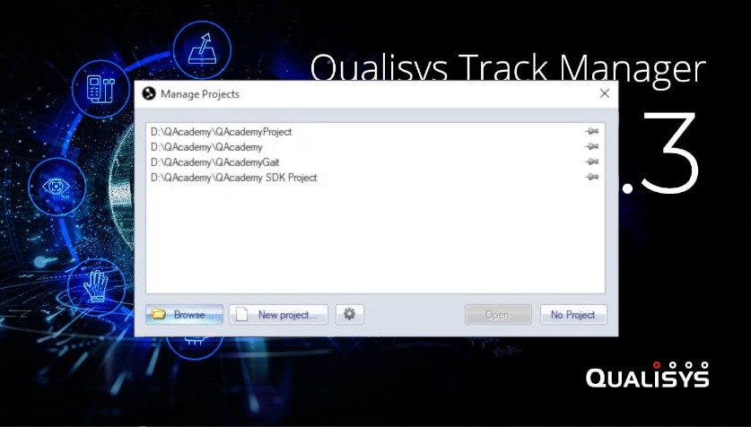 Creating and opening projects