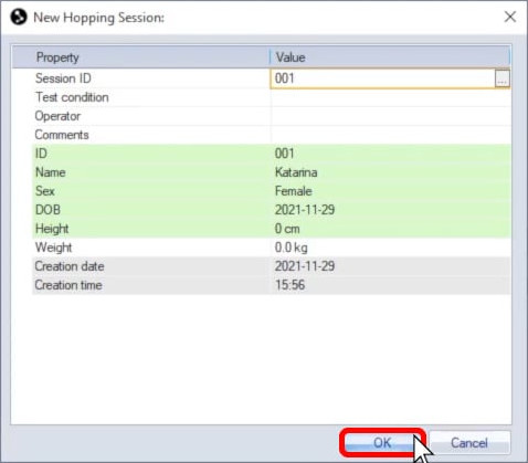 Running the markerless module in QTM