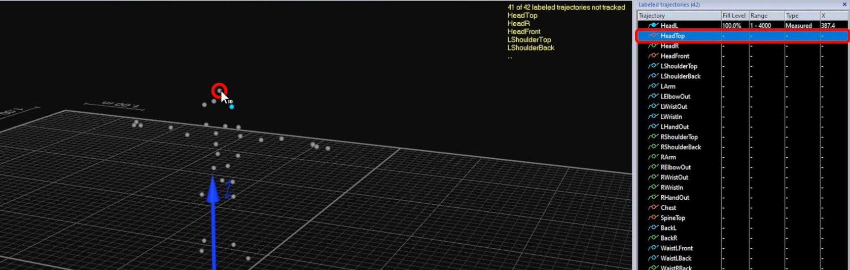 Creating a label list