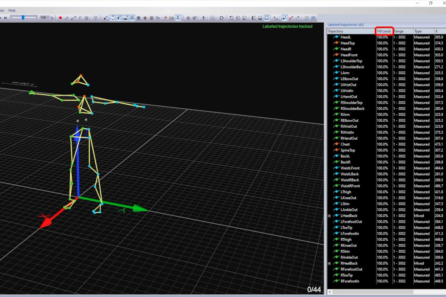 Creating a label list