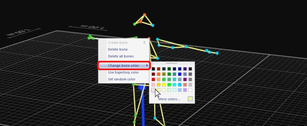 Label list appearance