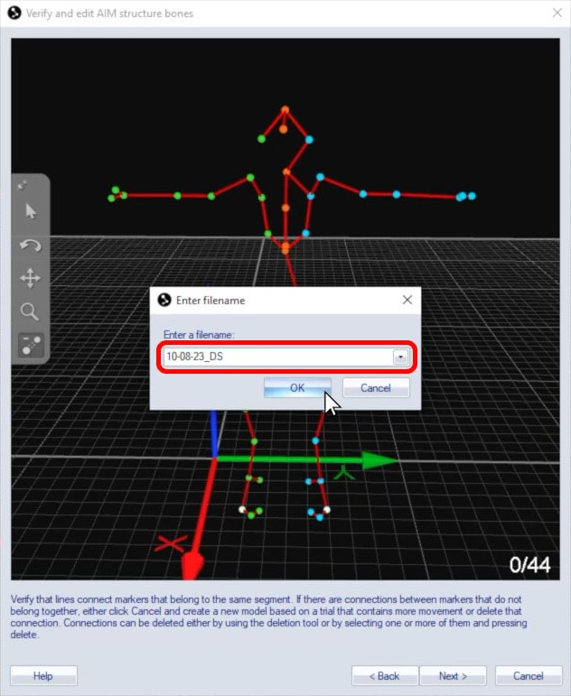Creating the actor’s AIM model
