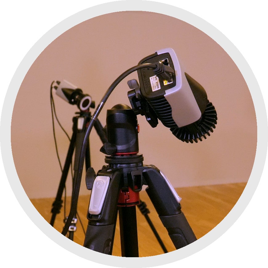 Pointing the cameras